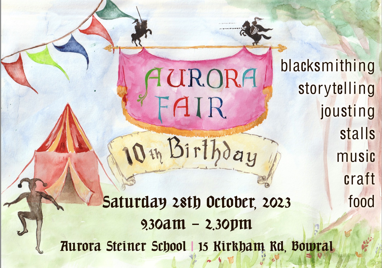 Aurora Steiner Spring Fair - 2ST