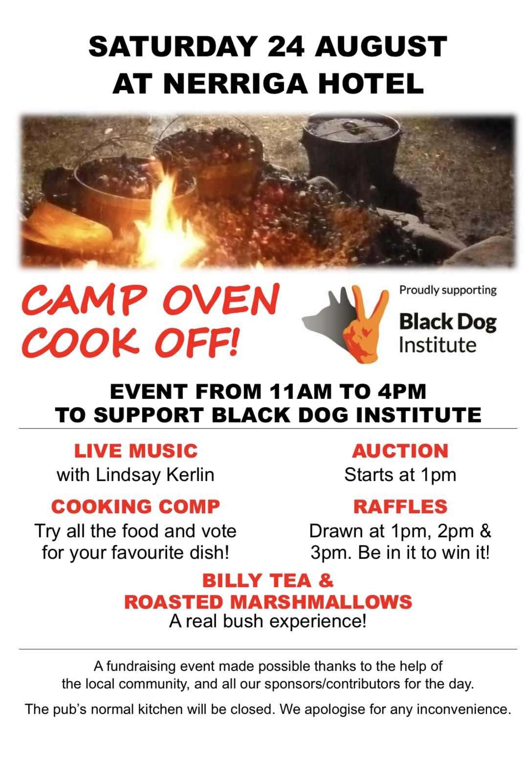 Nerriga Camp Oven Cook Off 2024 - 2ST