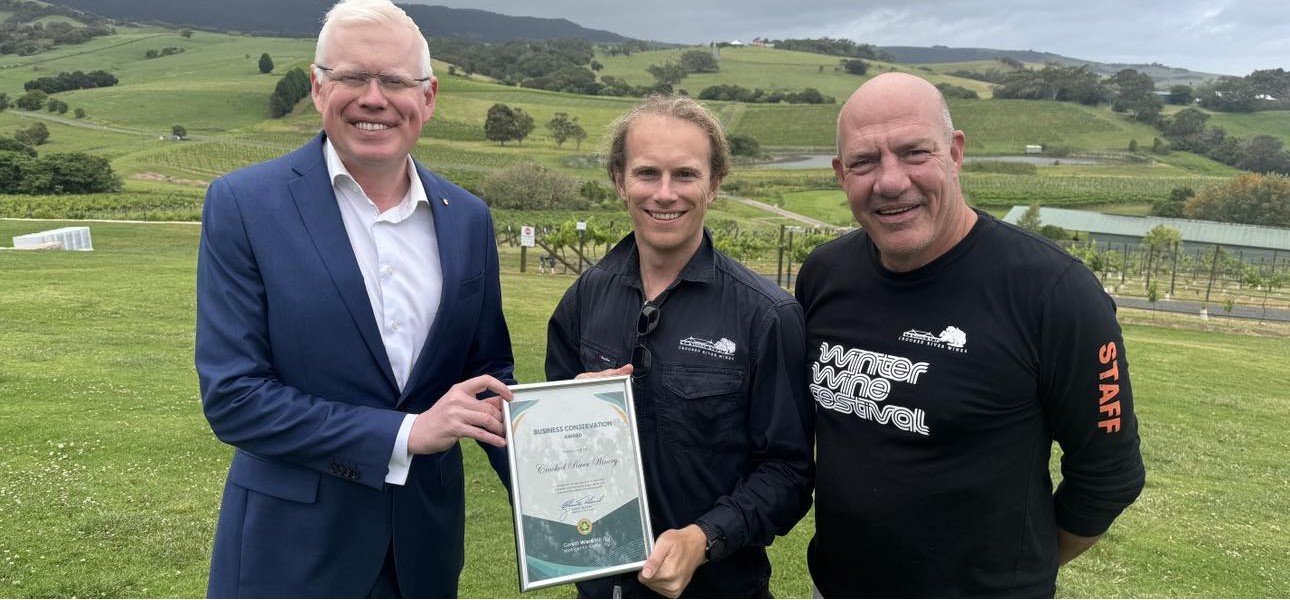 Crooked River Winery Conservation Champion - 2ST