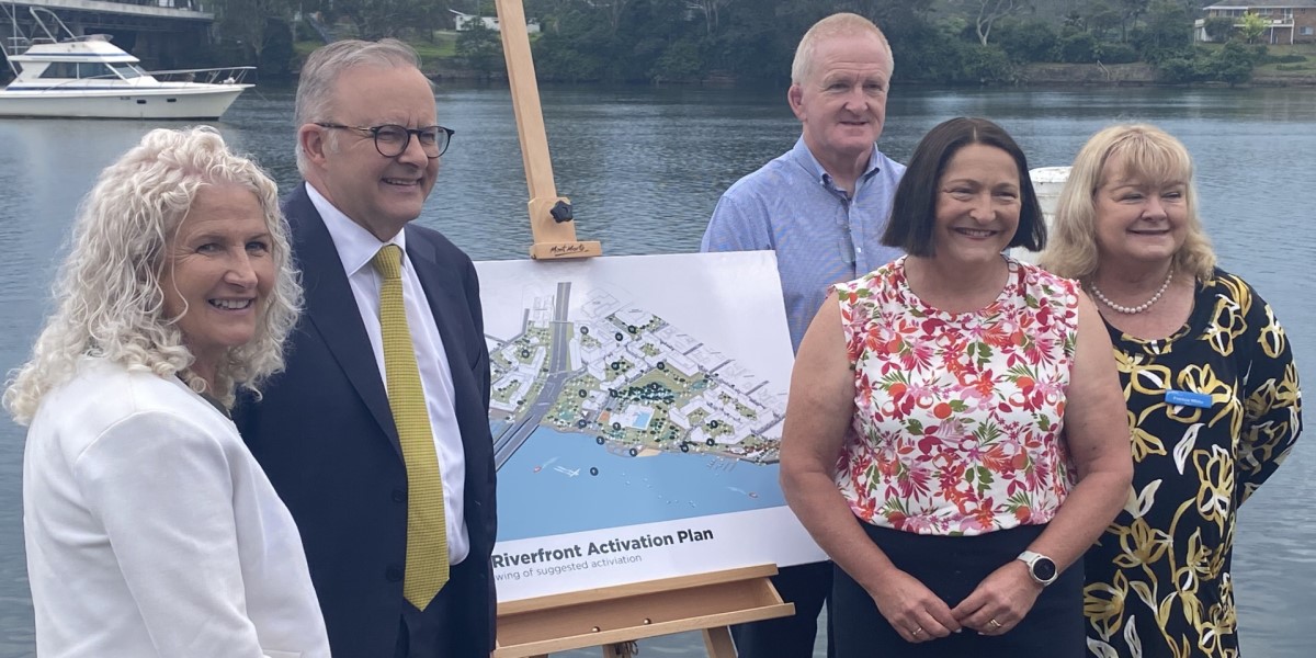 $5 million for the Nowra Riverfront Precinct - 2ST