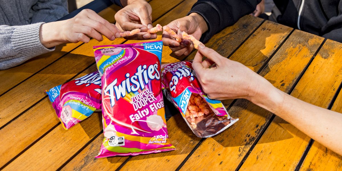 Twisties Release Zooper Dooper Fairy Floss Flavour! - 2ST