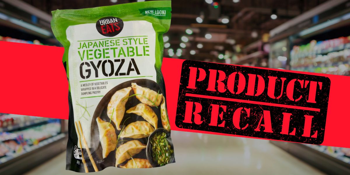 Supermarket Recall on Urban Eats Vegetable Gyoza Due to Glass ...