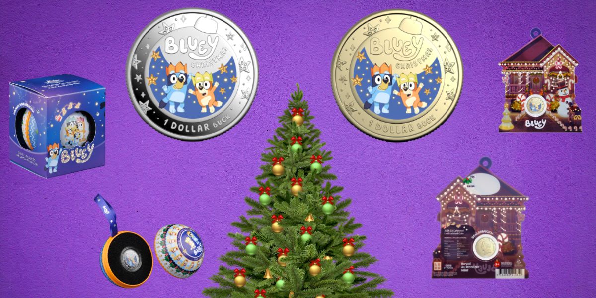 Bluey Coins Are Back With an Aussie Christmas Twist - 2ST
