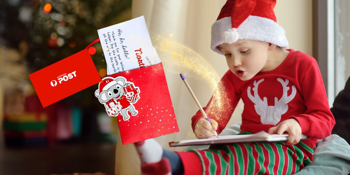 Santa Mail is officially open at Australia Post - 2ST