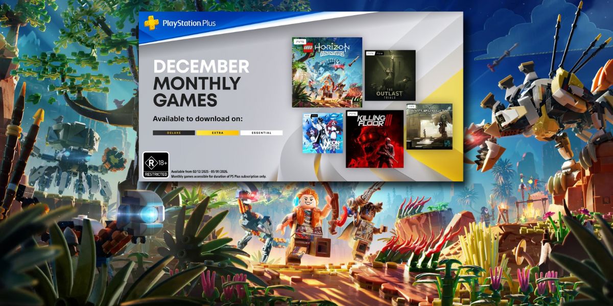 LEGO Horizon Leads the December PlayStation Plus Lineup - 2ST