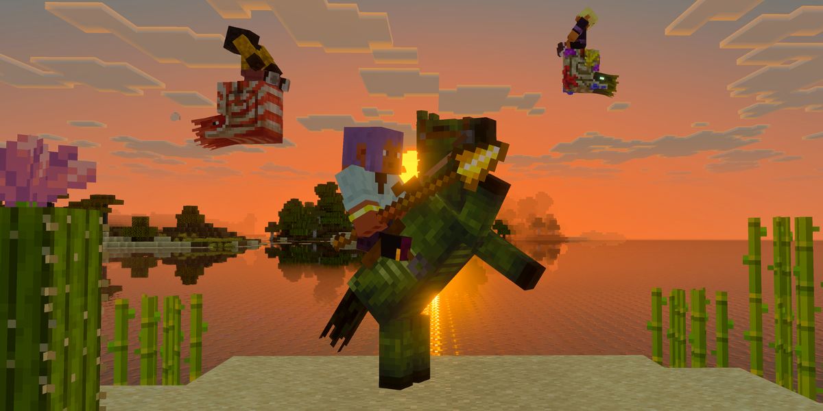 Charge! Minecraft's 'Mounts of Mayhem' Drop Arrives with Zombie Horses ...